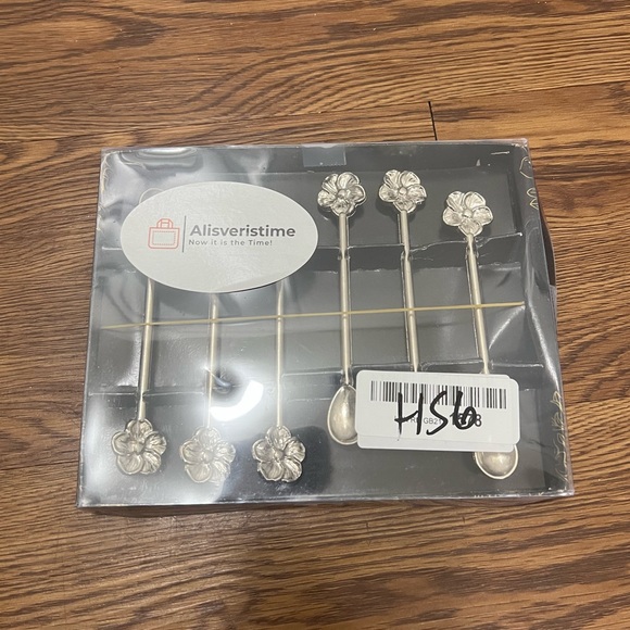 Dining | Turkish Moroccan Silver Flower Teaspoons | Poshmark